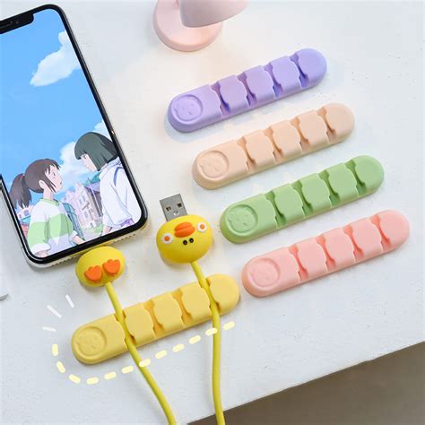 🔥추가 구매 할인🔥 컴퓨터 책상 충전기 선 고정 홀더 전선 선정리 케이블 클립 에이블리