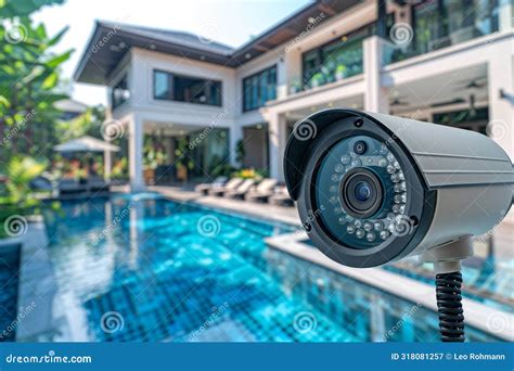 Security Concept Recording Employs Secure Video Surveillance And Digital Detection Technology