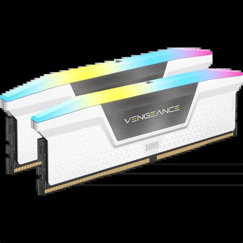 Vengeance® Rgb 32gb 2x16gb Ddr5 Dram 5200mhz C40 Memory Kit — White