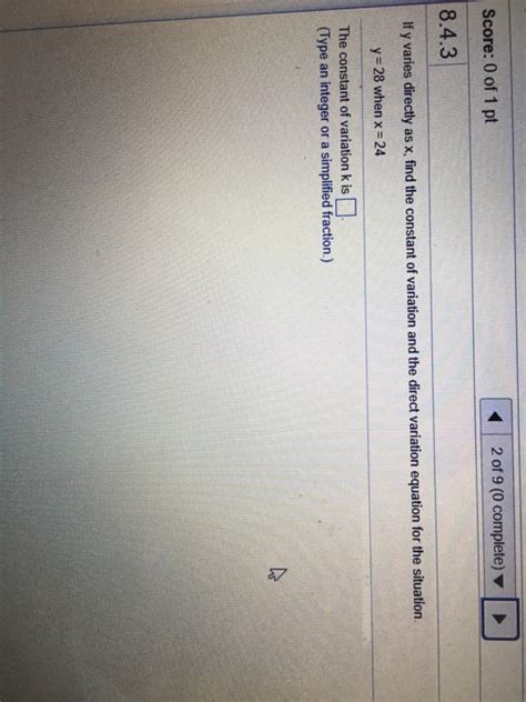 Solved Homework Section 8 4 Score 0 Of 1 Pt 8 4 1 1 Of 9