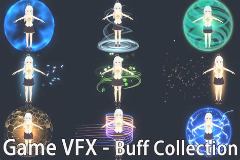 Game Vfx Buff Collection Urp Vfx Particles Unity Asset Store