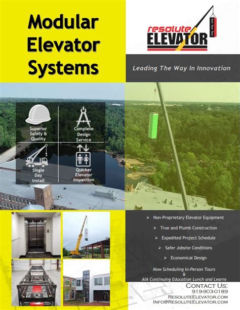 Modular Elevator Systems Resolute Elevator