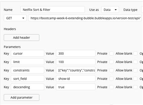 Sorting Api On Latest Data In Bubble Db Questions Bubble Forum