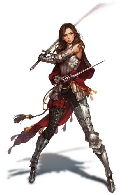 Even More Dungeons And Dragons Characters Art Imgur Warrior Woman Character Portraits