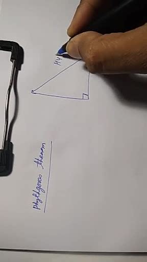 What Is Pythagoras Theorem Explain With A Diagram 1 Filo