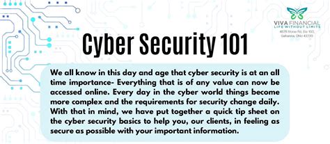 Cyber Security 101 Viva Financial