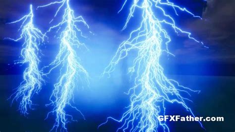 Unreal Engine Lightning And Electric Effect Alembics Pack 50 52