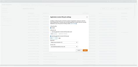 Managing Application Versions In Aws Elastic Beanstalk
