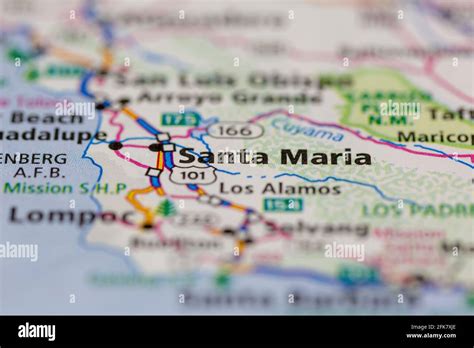 Santa Maria California Map Printable Maps Of California Created For