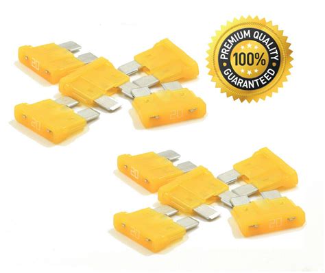Premium Pack Automotive ATO ATC Standard Blade Fuses Fuse Taps By Lumision
