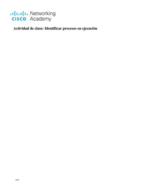 Identify Running Processes Pdf Microsoft Windows Archivo De