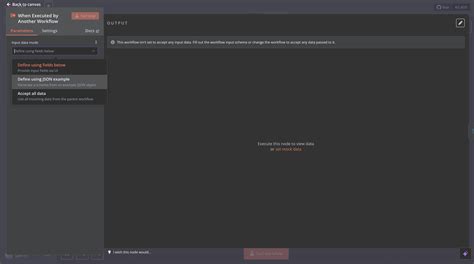 specify input schema is not available questions n8n community