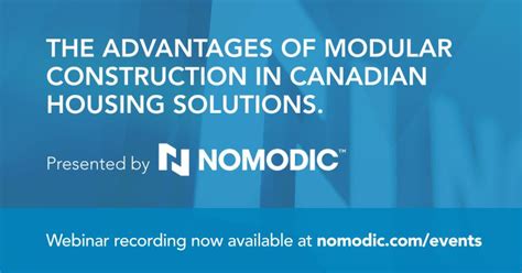 The Advantages Of Modular Construction In Canadian Housing Solutions