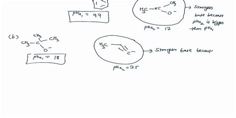 solved using the pk values of analogous compounds in table 3 1
