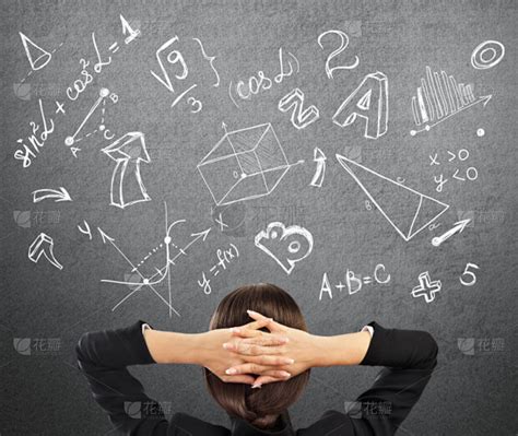 学生符号数学符号在上面演讲室青少年智慧计算机制图计算机图形学未成年学生