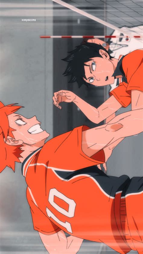 ̗̀ 𝐊𝐀𝐆𝐄𝐘𝐀𝐌𝐀 And 𝐇𝐈𝐍𝐀𝐓𝐀 ੈ ‧₊˚ Haikyuu Wallpaper Haikyuu Anime Anime Chibi