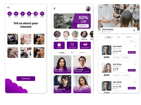 Saloon Web App Designed With React Node Laravel And Bootstrap Upwork