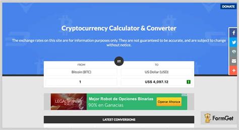 Best PHP Currency Converter Script FormGet