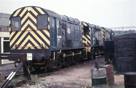 Colour Slide Br Class 08 08468 Br Blue Livery £1 15 Picclick Uk