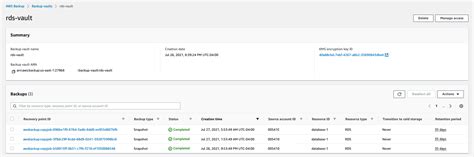 Automate Cross Account Backups Of Amazon Rds And Amazon Aurora Databases With Aws Backup Aws