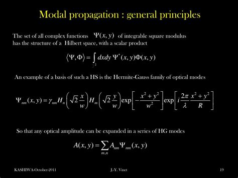Ppt Numerical Propagation Of Light Beams In Refracting Diffracting Devices Powerpoint