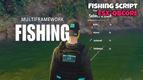 Fishing Script ESX QB FiveM Store