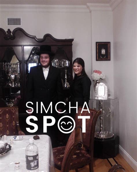 Engagement Of Esty Grunfeld And Yossi Gross Simcha Spot