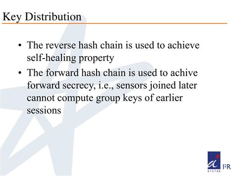 Ppt Computationally Secure Hierarchical Self Healing Group Key