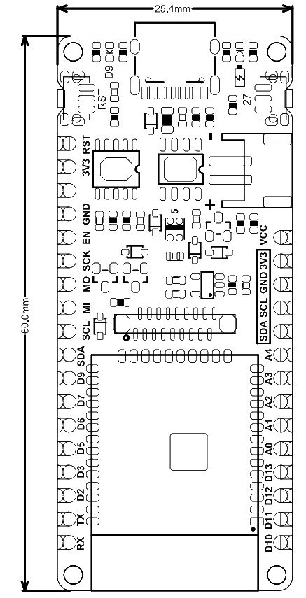 dfr0654 firebeetle board esp32 e