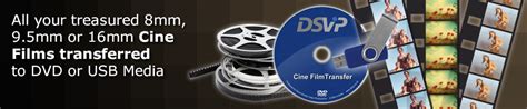 Cine Film Transfer Dvd Dsvp Basildon Essex