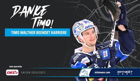 Timo Walther Beendet Karriere Dresdner Eislöwen