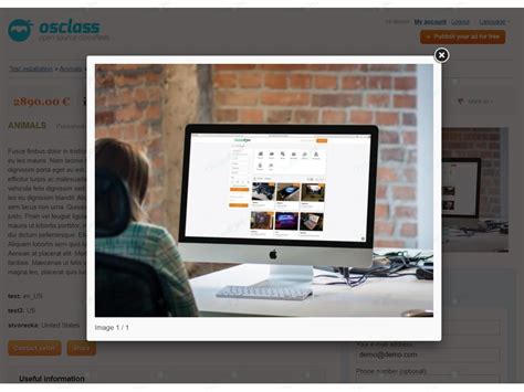 Modern Osclass Theme Osclass Themes Osclasspoint
