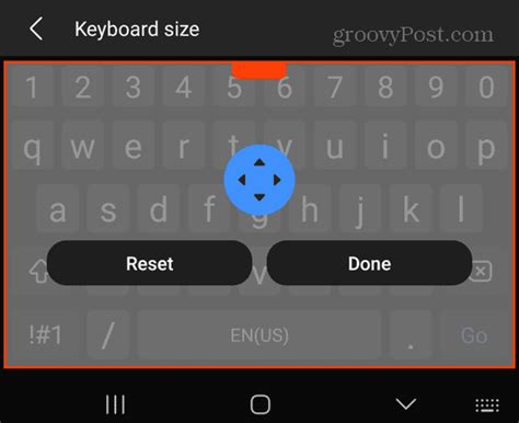 How To Make The Android Keyboard Bigger