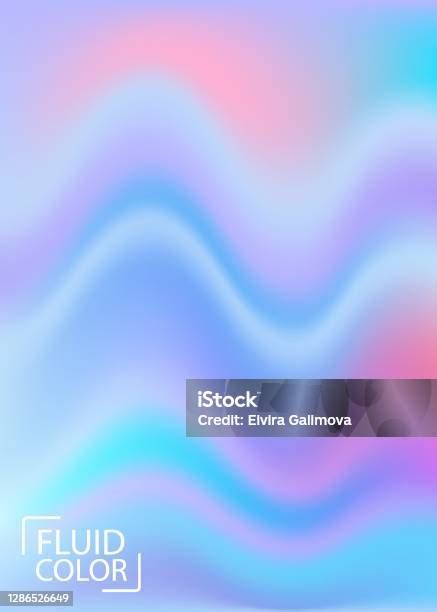 현대 네온 색상과 유체 배경 포스터 브로셔 섬유 패턴 선물 포장 웹 및 데스크톱 벽지에 대한 액체 홀로그램 배경 프리미엄 벡터 0명에 대한 스톡 벡터 아트 및 기타 이미지