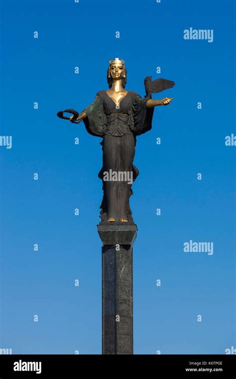 Bulgaria Sofia Statue Of Sofia 2001 Artist Georgi Chapkanov And