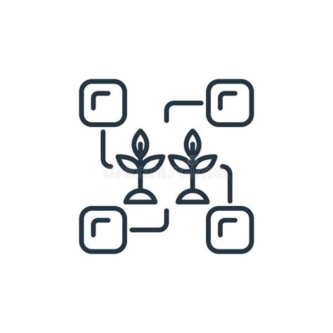 Connection Vector Icon Isolated On White Background Outline Thin Line Connection Icon For