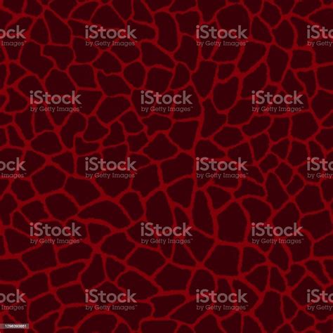 패션 애니멀 프린트가 어마어마한 패턴으로 기린 피부 색의 매끄러운 패턴으로 연속 복제합니다 버건디 배경에 혼돈 모자이크 보르도 조각 포장지 재미있는 직물 직물 인쇄 디자인