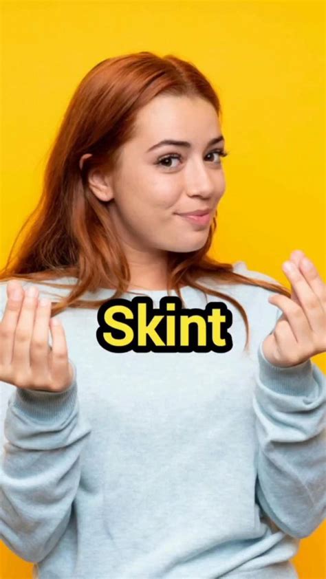 Skint Meaning And Example Sentence English Language Course English Vocabulary Words Learning