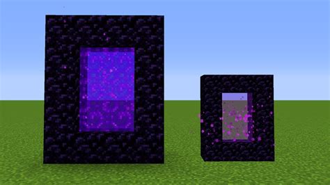 Small Nether Portal Youtube