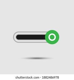 On Off Switch Slider Style Power เวกเตอรสตอก ปลอดคาลขสทธ Shutterstock