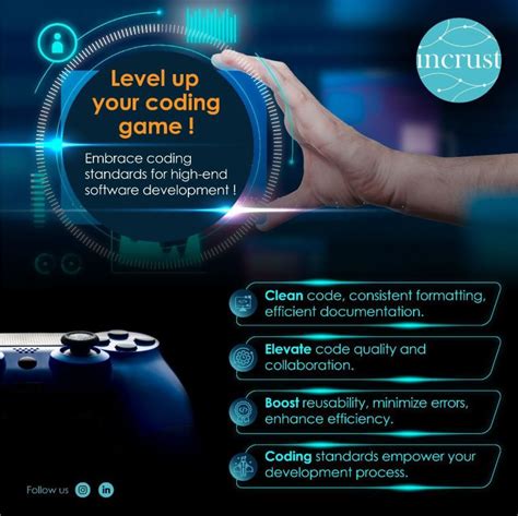 Incrust Software On Linkedin Codingstandards Softwaredevelopment Elevate Excellence Developer