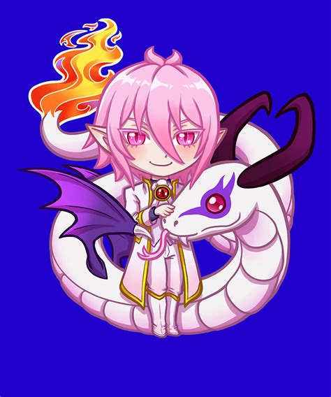 Proud Chibi Asmodeus Digital Art By Lotus Leafal Fine Art America