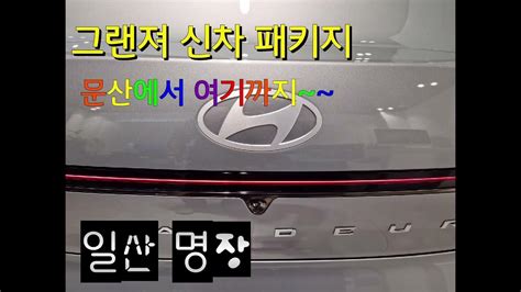 그랜져 신차 패키지 문산에서 유튜브 보시고 오신 고객님 오시는 그날까지 카나우바 고급 왁스 바르는~패키지 증거 영상 🇰🇷일산 명장 왁스나라 본점 일본 왁스 영국 독일 왁스