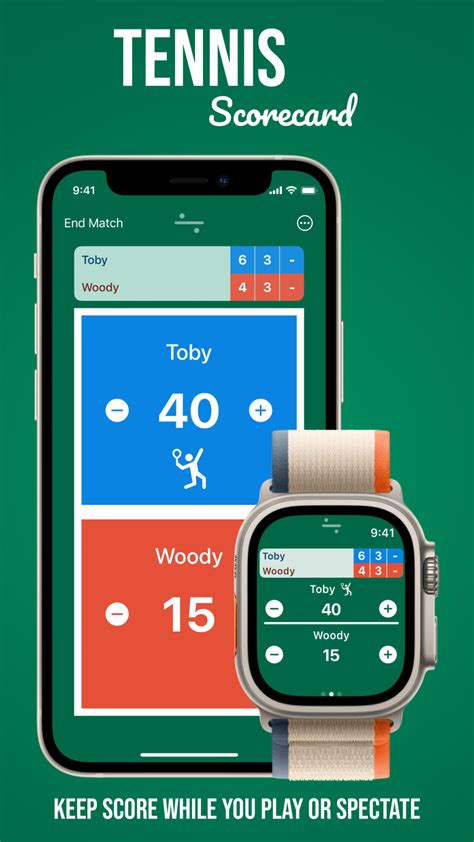 Iphone Için Tennis Scorecard App İndir