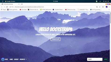 how to make website using bootstrap4 css3 and html5 tutorials dev