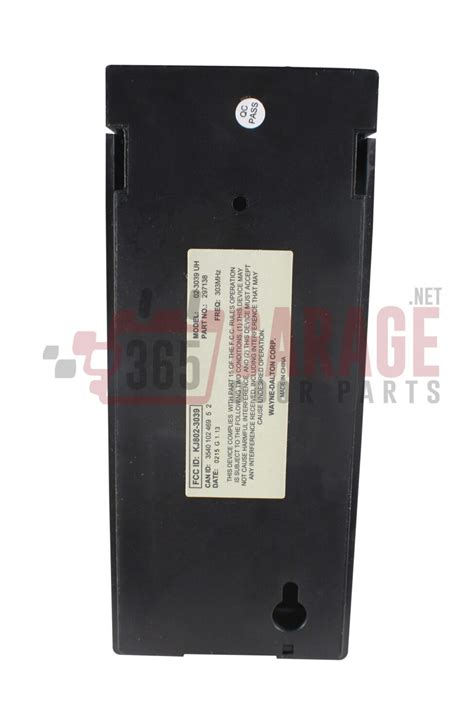 Wayne Dalton Wireless Keypad 303mhz 297138 365 Garage Door Parts Professional