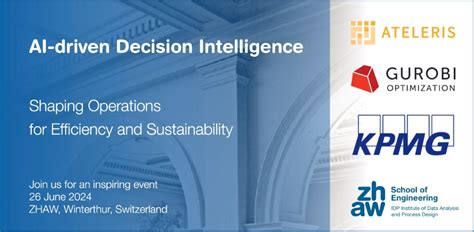 Ai Driven Decision Intelligence Zhaw Industrie 4 0