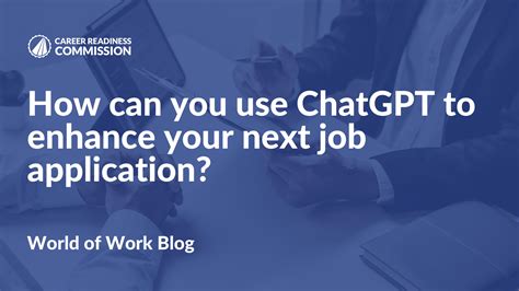 How Can You Use Chatgpt To Enhance Your Next Job Application The