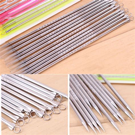 12cm Stainless Acne Blackhead Pimple Extraction Needle Removal Pin At Banggood