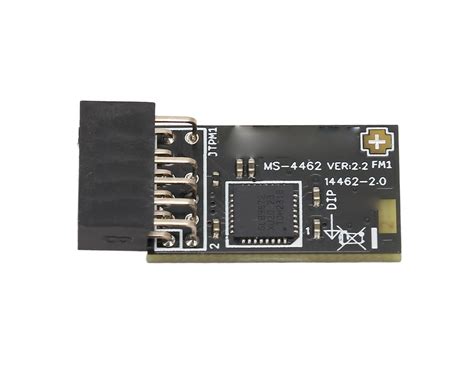 tpm2 0 module tpm spi 12pin encryption security with slb 9672 for msi